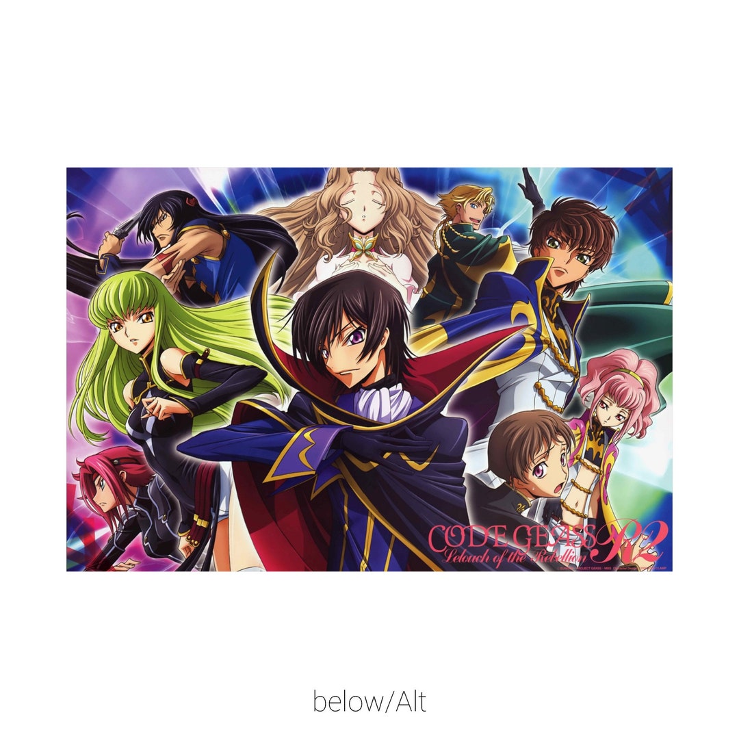 Code Geass Poster - Etsy