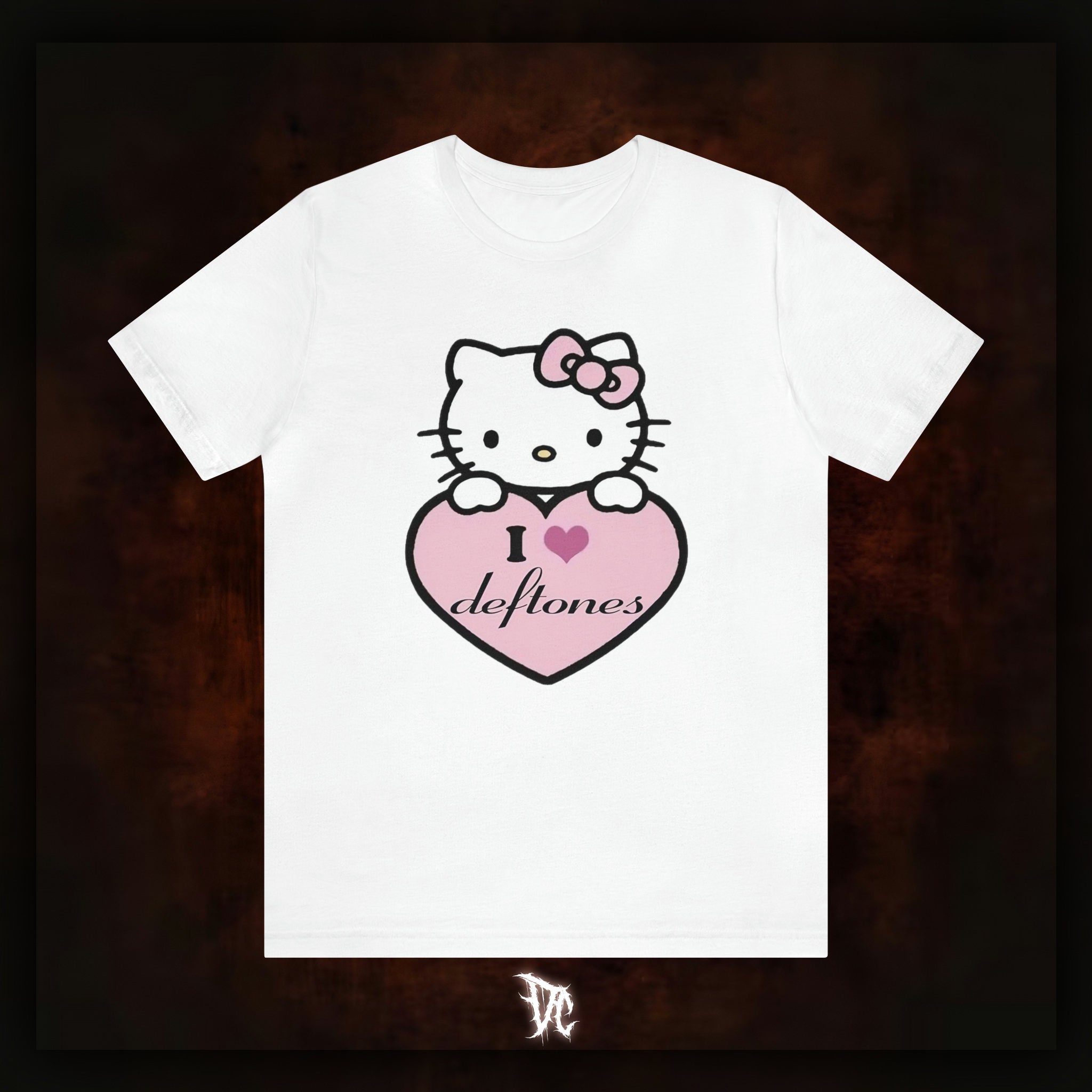 Hello Kitty i Love Deftones Shirt - Etsy