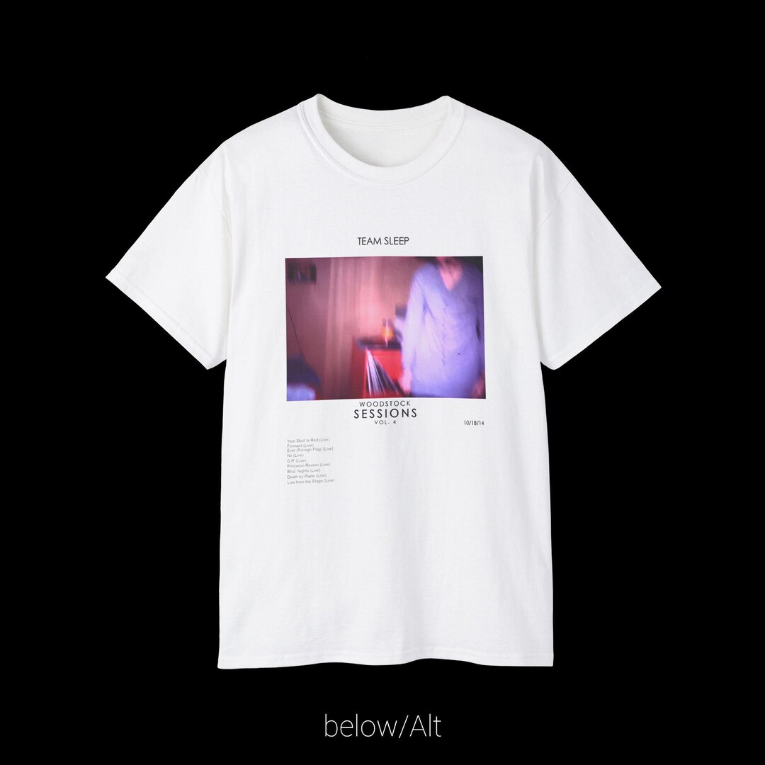 Team Sleep Woodstock Sessions Shirt - Etsy