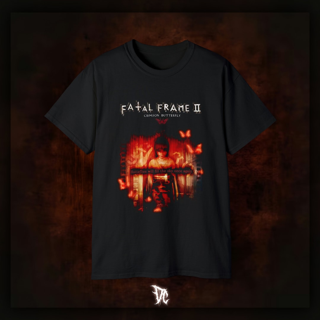 Fatal Frame 2 Crimson Butterfly Shirt - Etsy