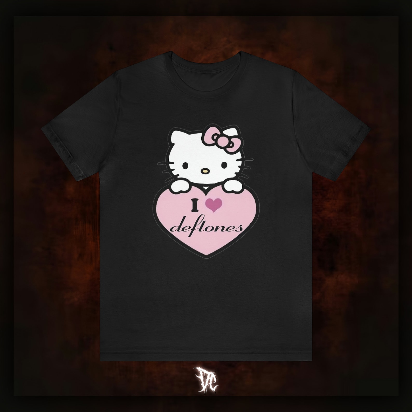 Hello Kitty i Love Deftones Shirt - Etsy