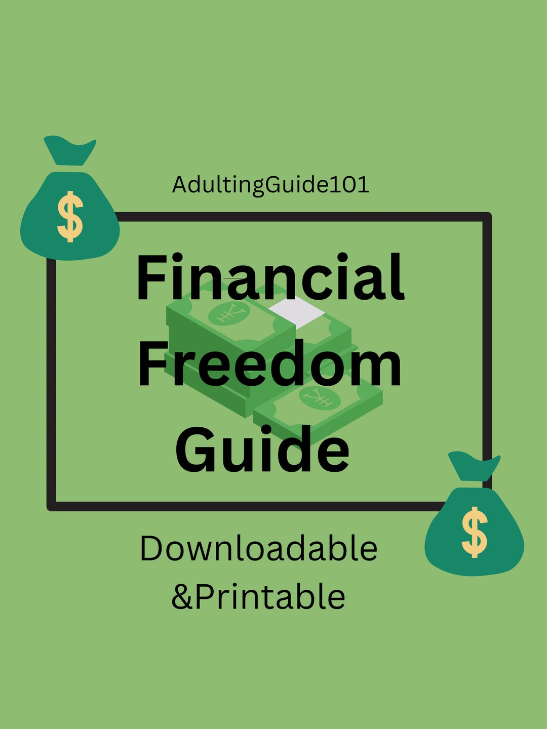 Financial Freedom Guide - Etsy