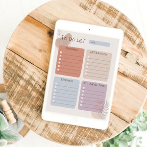 Printable to Do List | Digital Download | Weekly Checklist | Daily ...