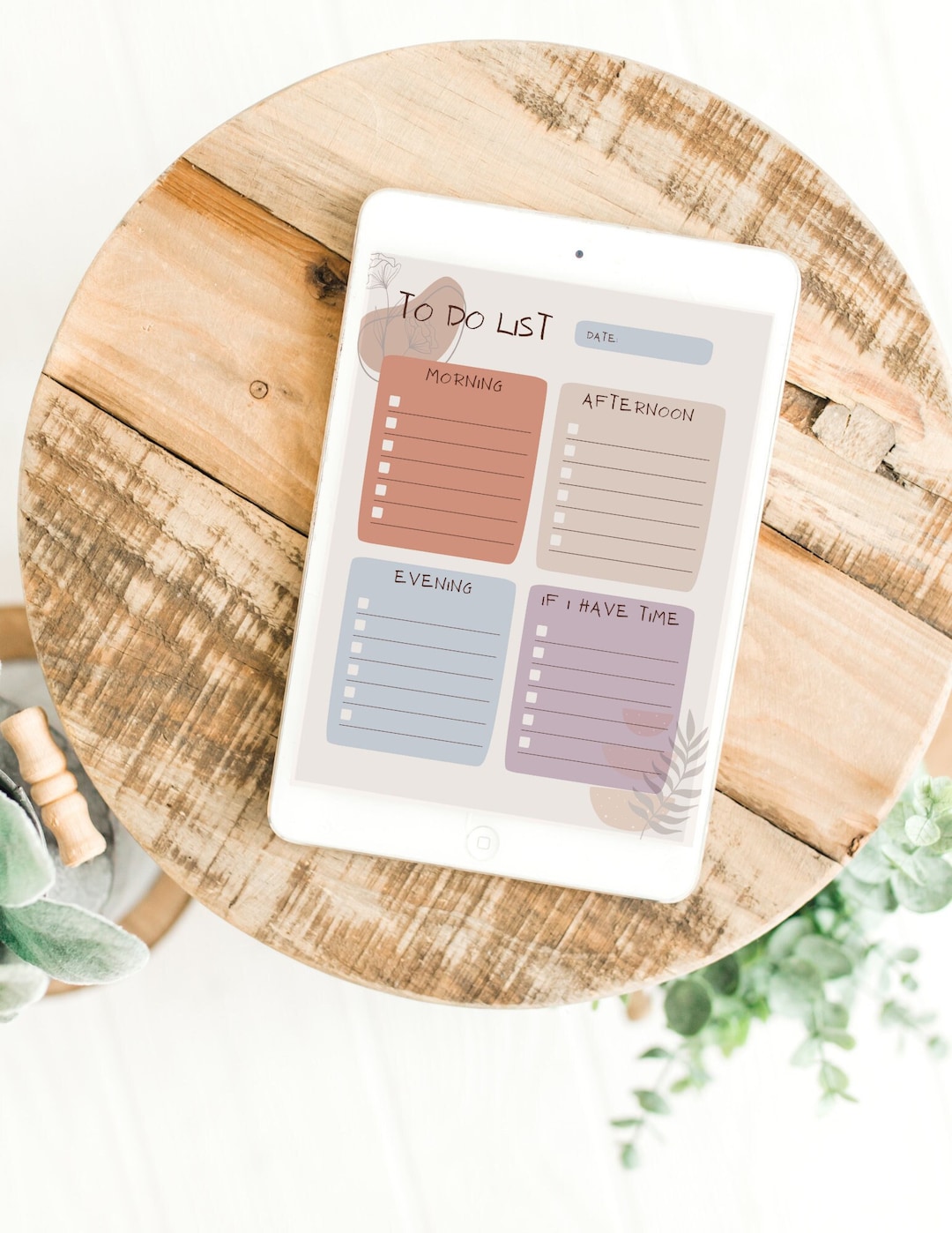 Printable to Do List | Digital Download | Weekly Checklist | Daily ...