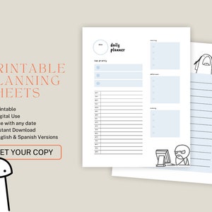 Printable Planning Sheets | to Do List | Meme Planner | Funny Planner ...