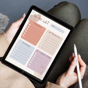 Printable to Do List | Digital Download | Weekly Checklist | Daily ...