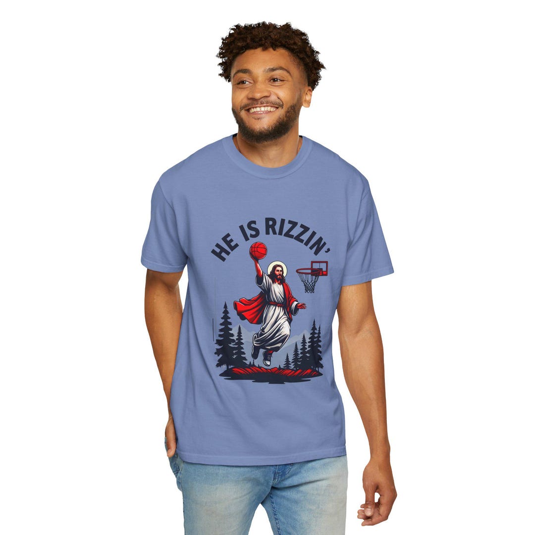 Jesus Dunking Basketball Unisex T-shirt, Religious Graphic Tee ...