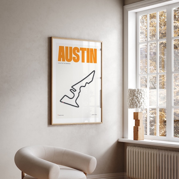 Formula One Circuit Poster - Etsy