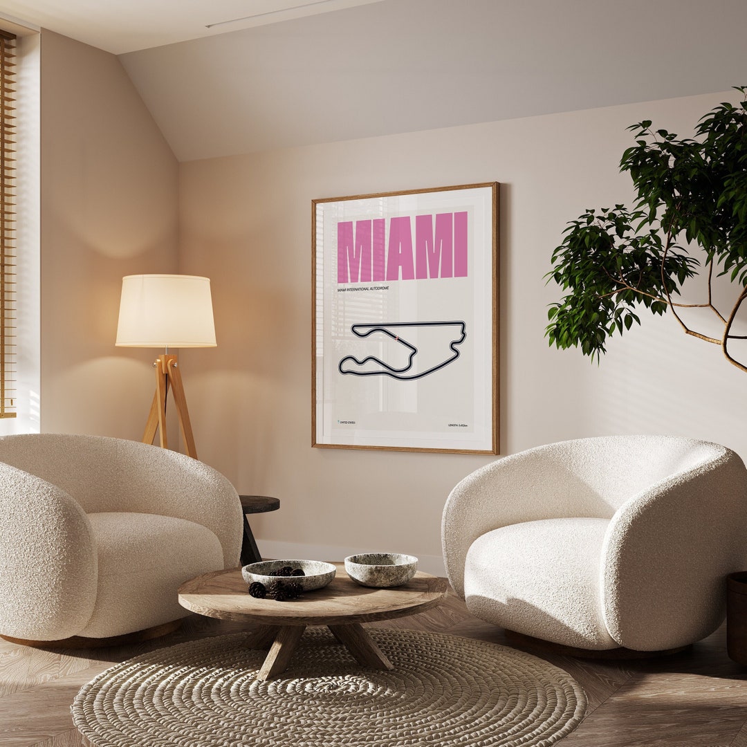 Miami Formula 1 Print | America | F1 Posters | Digital Download ...