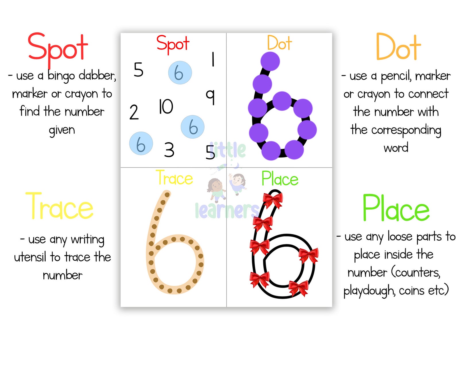 Counting, Number Recognition Fine Motor Skills Learning Resource ...