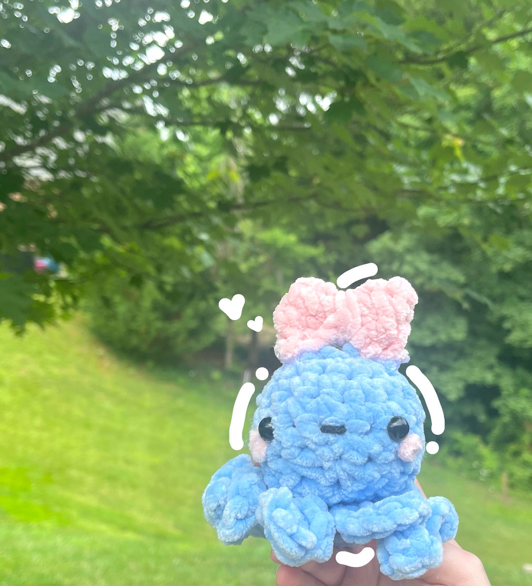 Cute Mini Octopus Plushie - Etsy