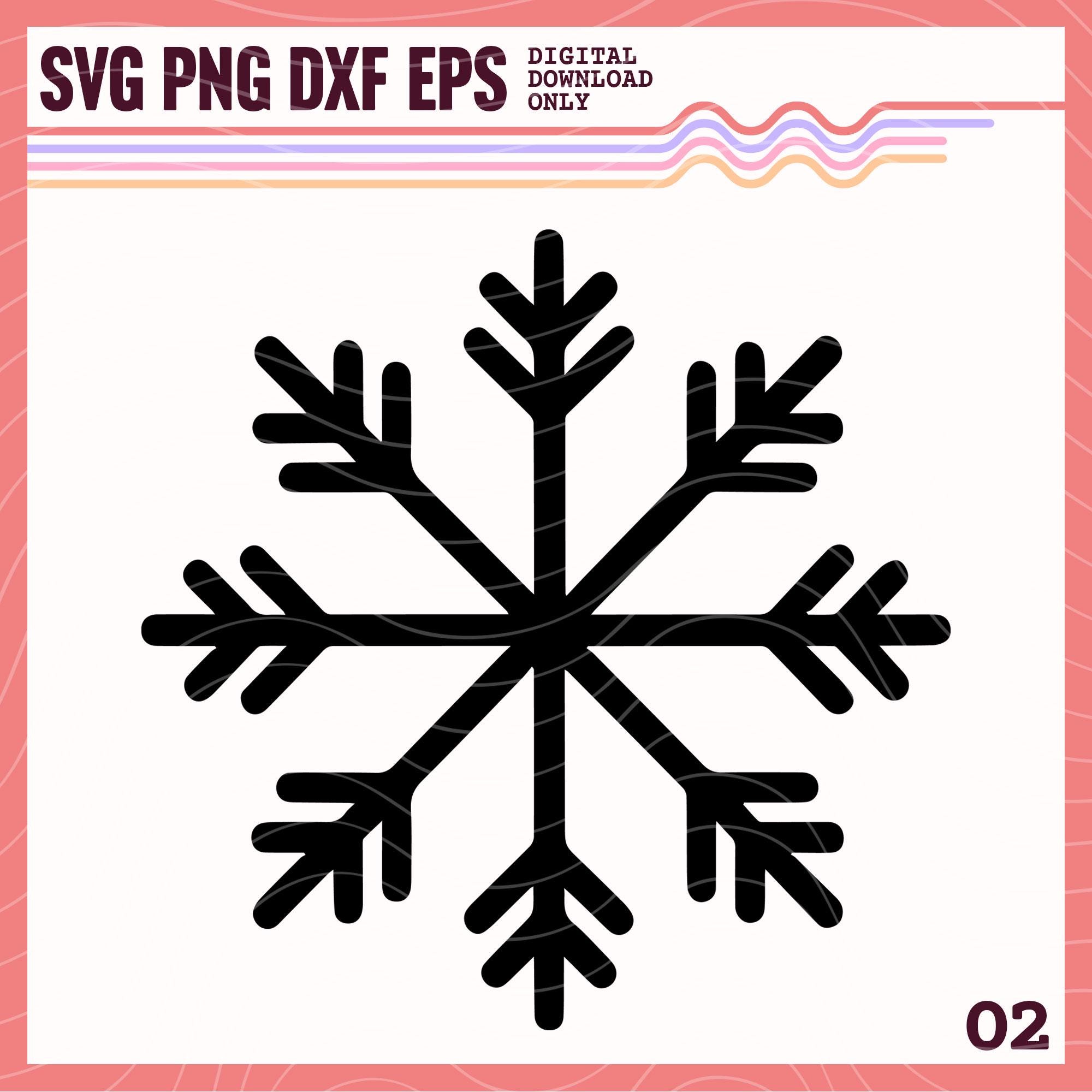 Snow Flakes Bundle SVG PNG DXF, Snow Flakes Vector Image, Snow Flakes ...