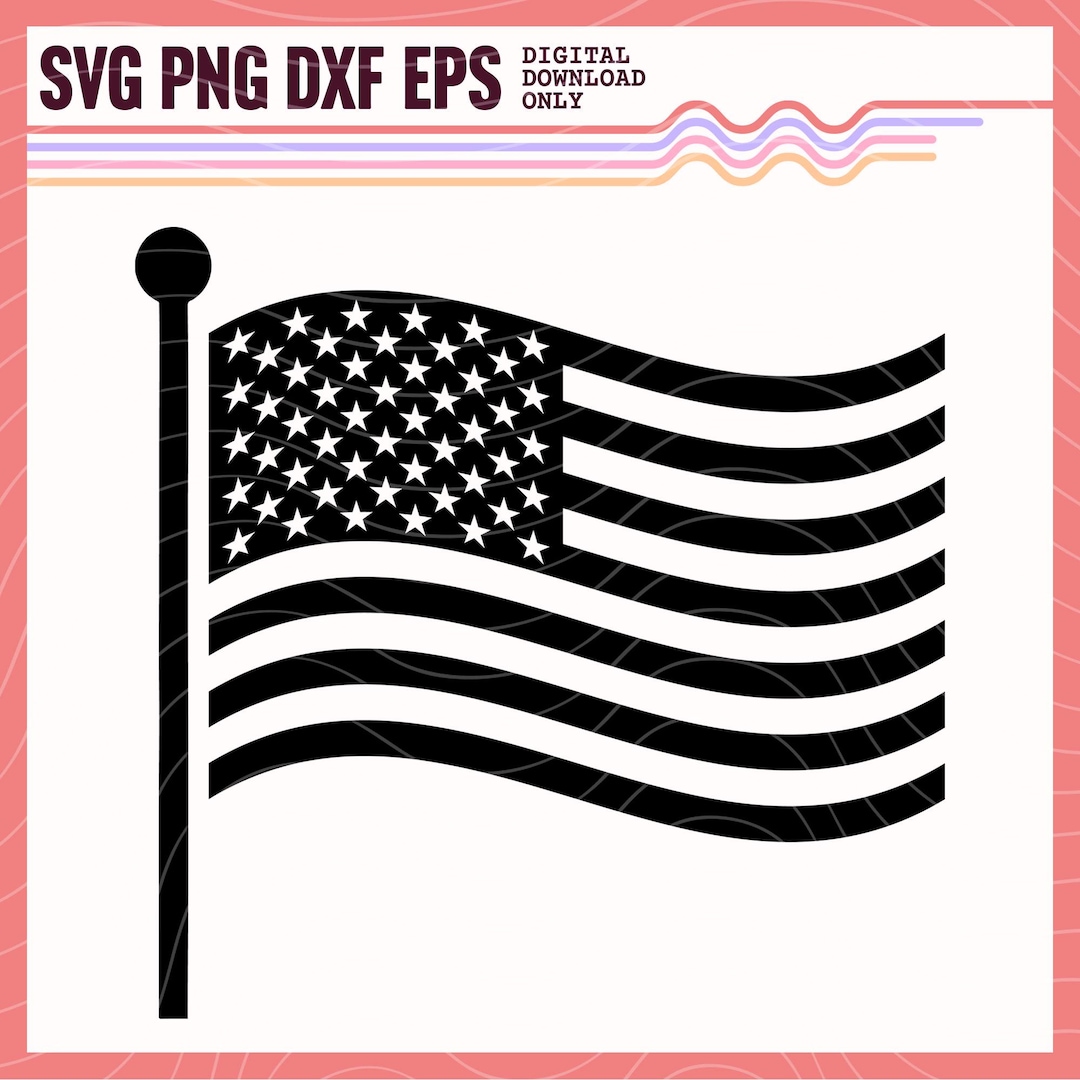 U.S. Flag SVG PNG, National Flag of United States Vector Image ...