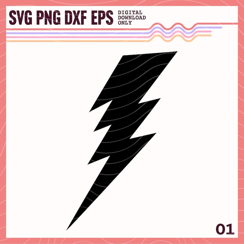 Lightning Bundle SVG PNG, Lightning Set Vector Image, Lightning Clipart ...