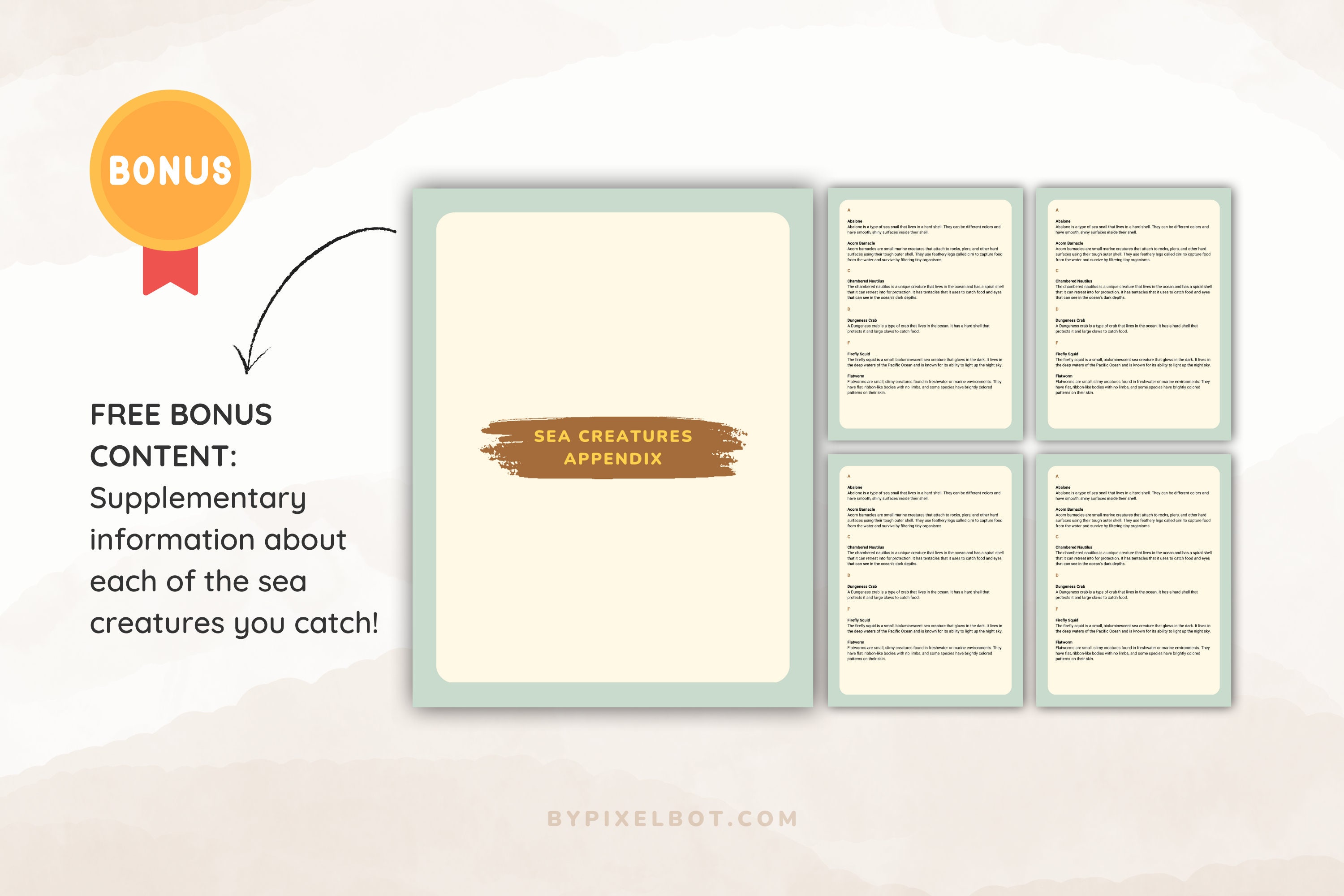 ACNH Sea Creatures Checklist + Catch Guide | Tracker | Modern Animal ...