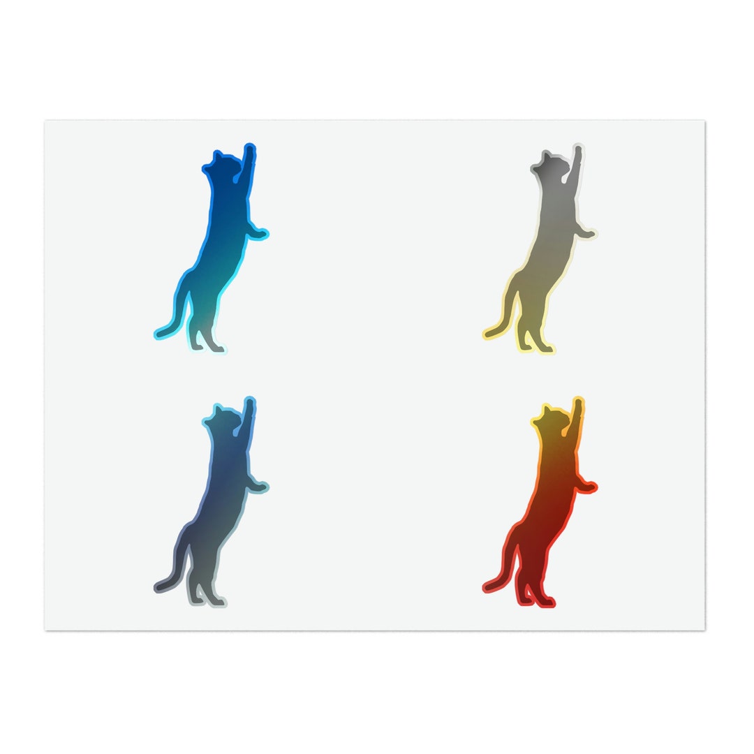 Cats Tapping Sticker Sheet Bundle, 5pcs - Etsy