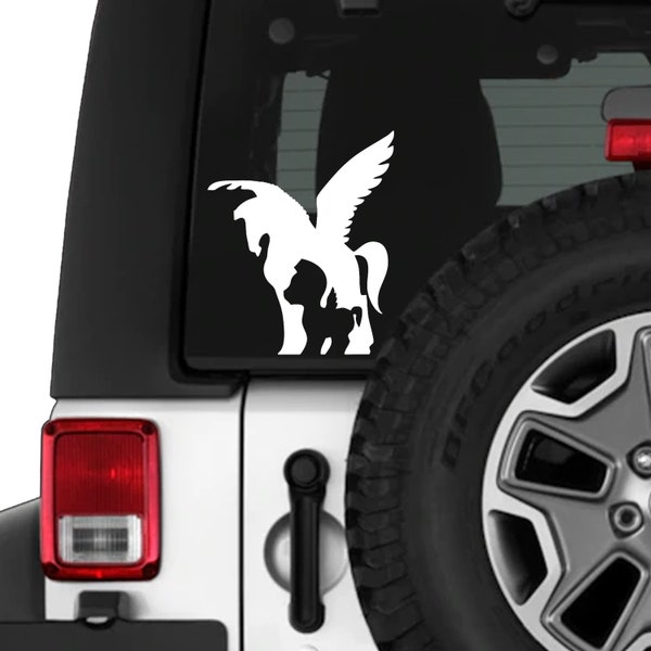 Pegasus Car Stickers - Etsy