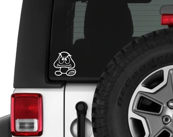 Super Mario Bros Inspired Goomba Vinyl Decal - Etsy