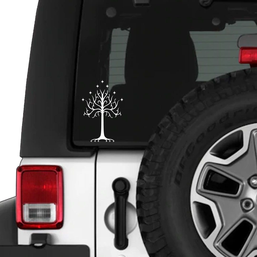 Lord of the Rings Tree of Gondor Car Decal - Etsy Canada