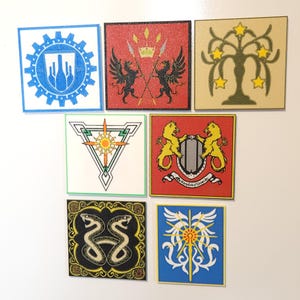 Vana'diel Flag Magnets | Bastok, San D'oria, Windurst, Aht Urhgan ...