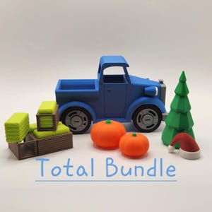 Little Blue Truck Toy | 3D Printed Gift for Kids | Farm Play Toy - Etsy