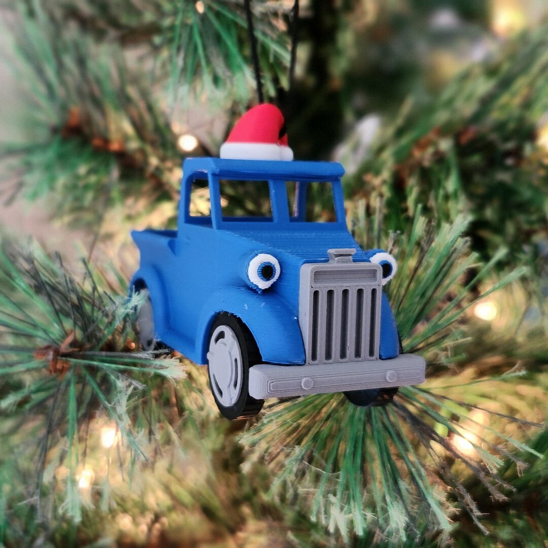 Little Blue Truck Ornament | Christmas Ornament for Kids - Etsy
