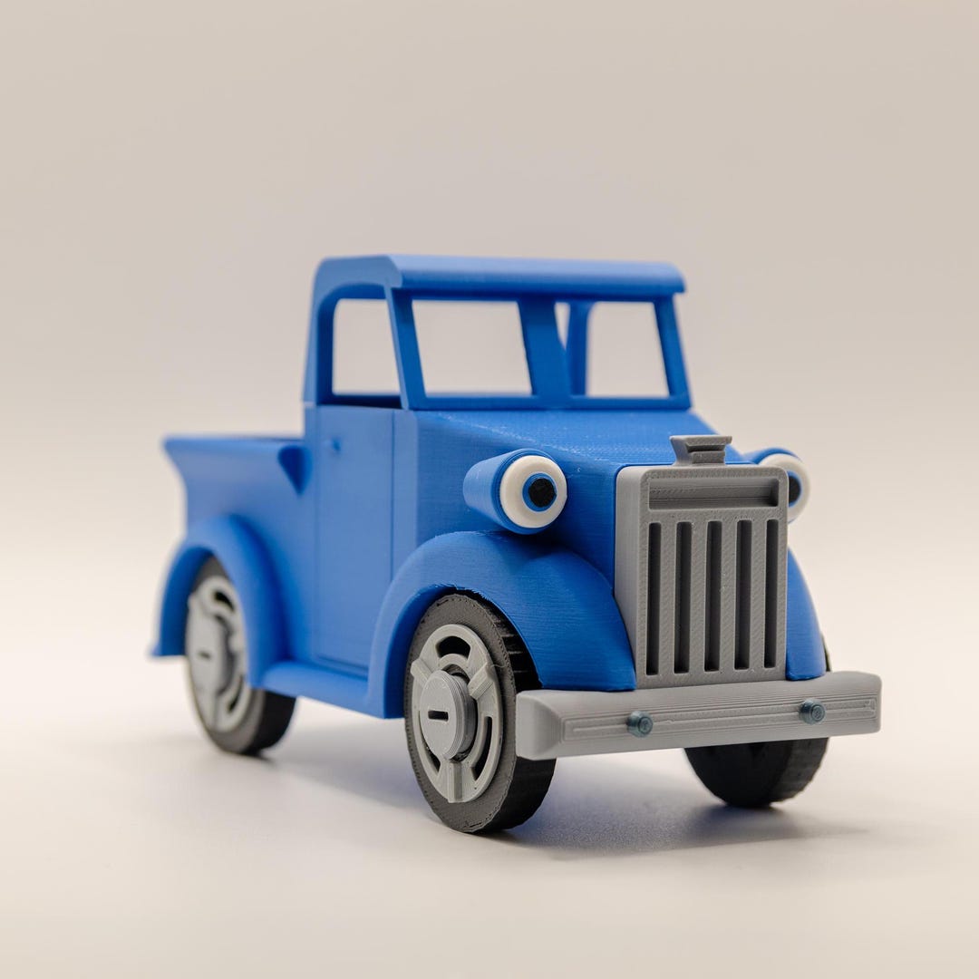 Little Blue Truck Toy | 3D Printed Gift for Kids | Farm Play Toy - Etsy