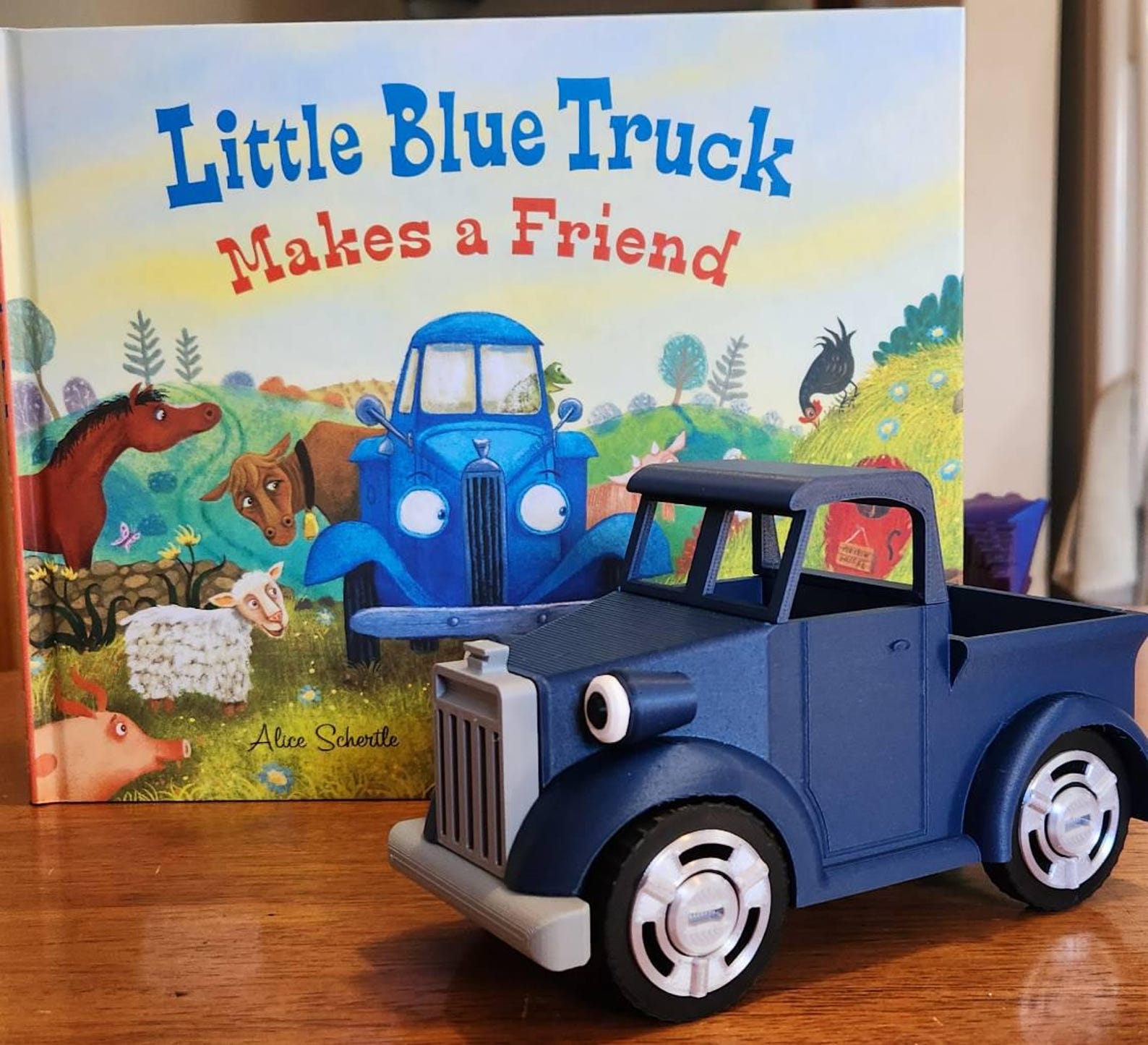 Little Blue Truck Toy - Etsy