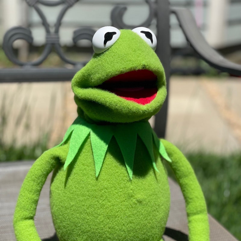 Kermit the Frog Puppet Puppet - Etsy