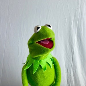 Kermit the Frog Puppet Replica, Hand Built, Arm Rods Included, MADE TO ...