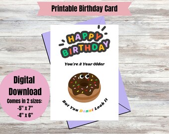 Printable Dory Birthday Card- Digital Birthday Card- Instant Download ...