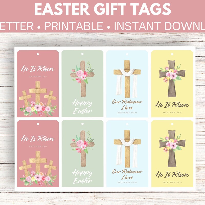 Easter Tags - Etsy