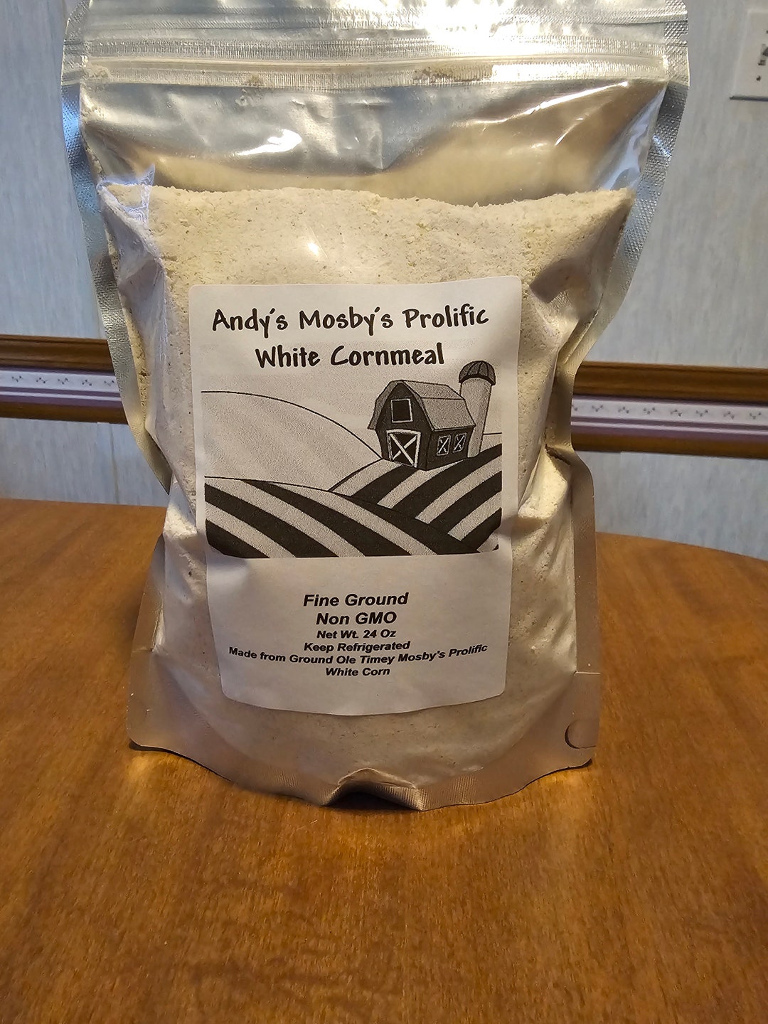Andy's Mosby's Prolific Fine Ground Homemade White Cornmeal - Etsy