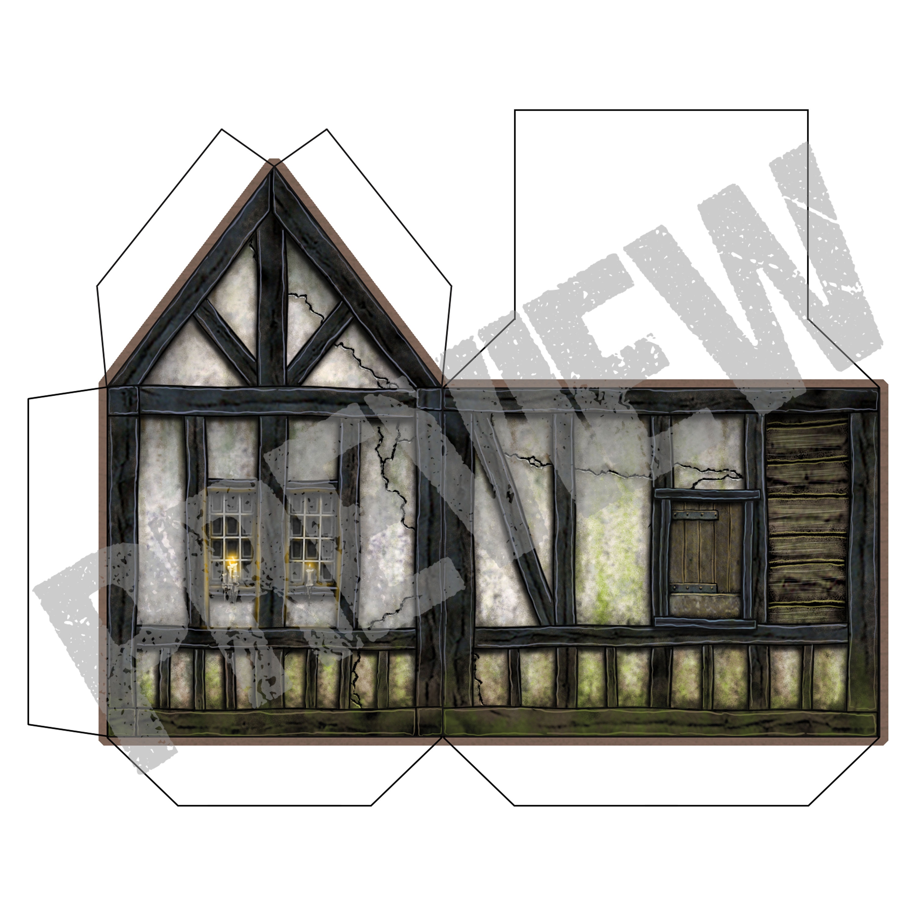 Roadside Shrine - 28mm Scale Card Model Kit [PDF and JPG Files Only] - Etsy