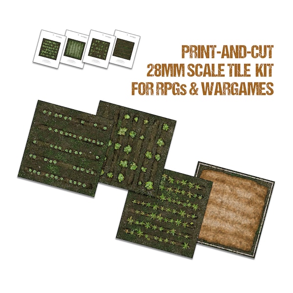 Fairfield Barn 28mm Scale Card Model Kit PDF Files Only - Etsy