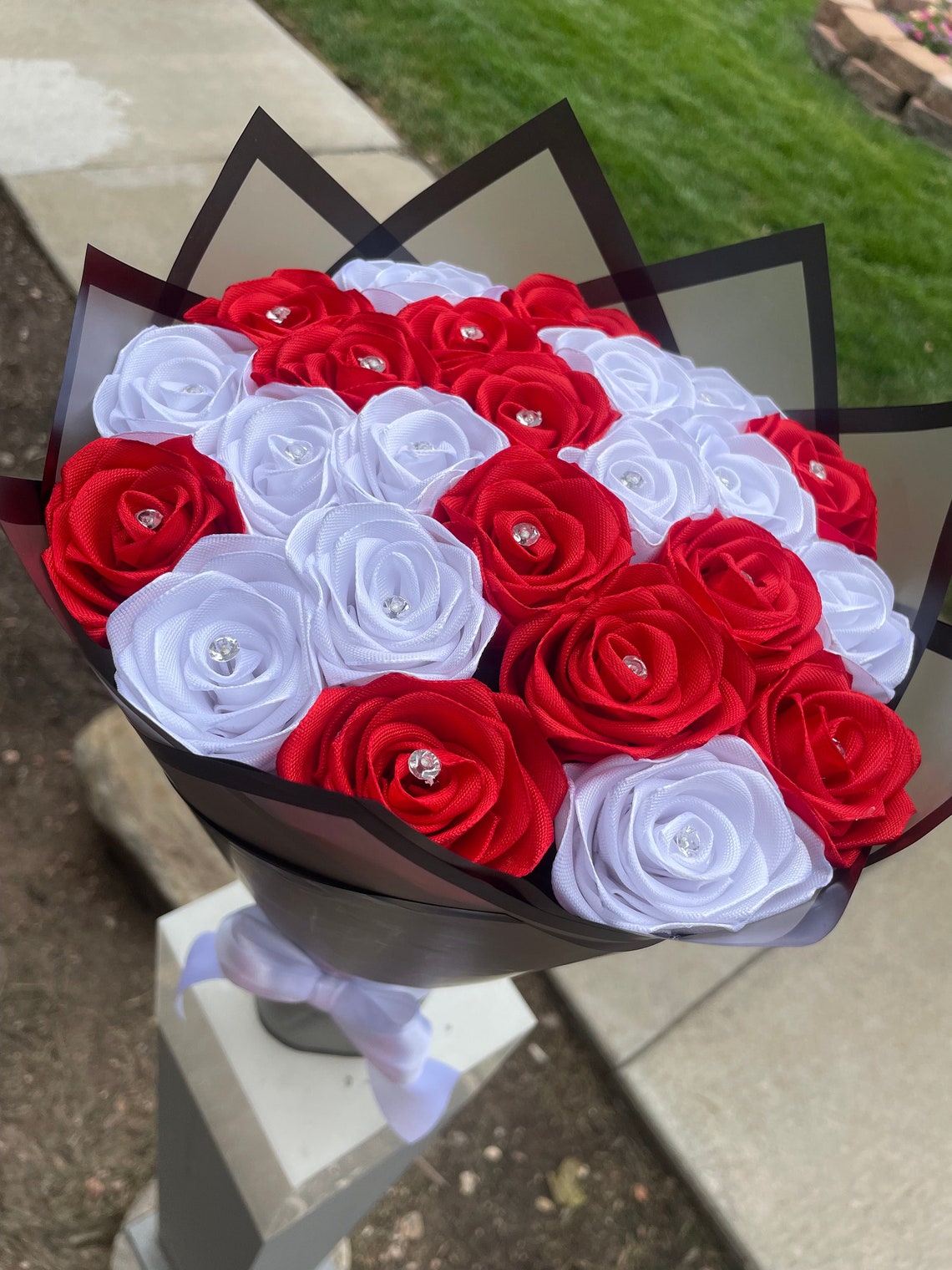 Ribbon Bouquet - Etsy