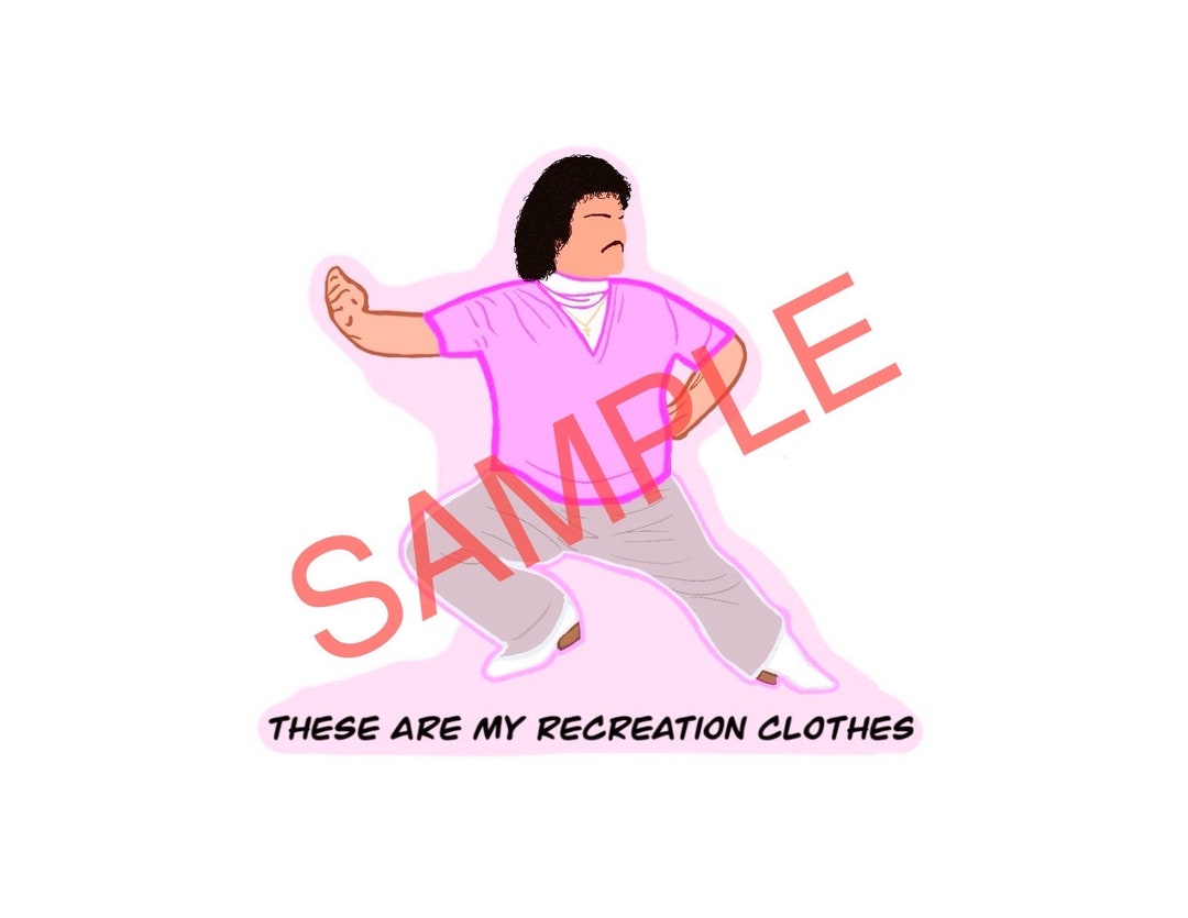 Nacho Libre “these Are My Recreation Clothes” Pink and Blue, Jpeg ...