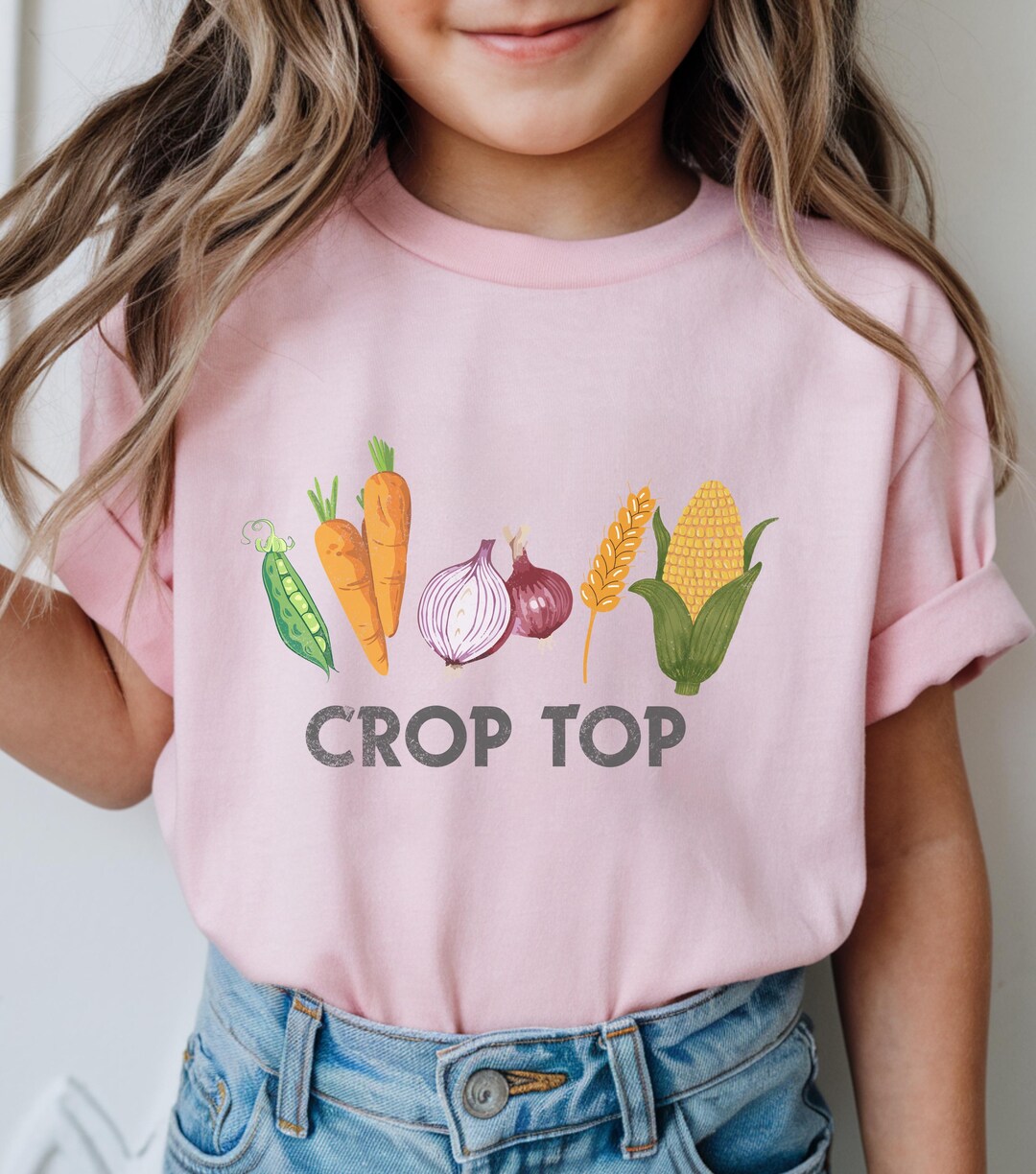 Crop Top Corn Shirt Farm Girl Youth Shirt Farm Life Shirt Farmer Shirt ...