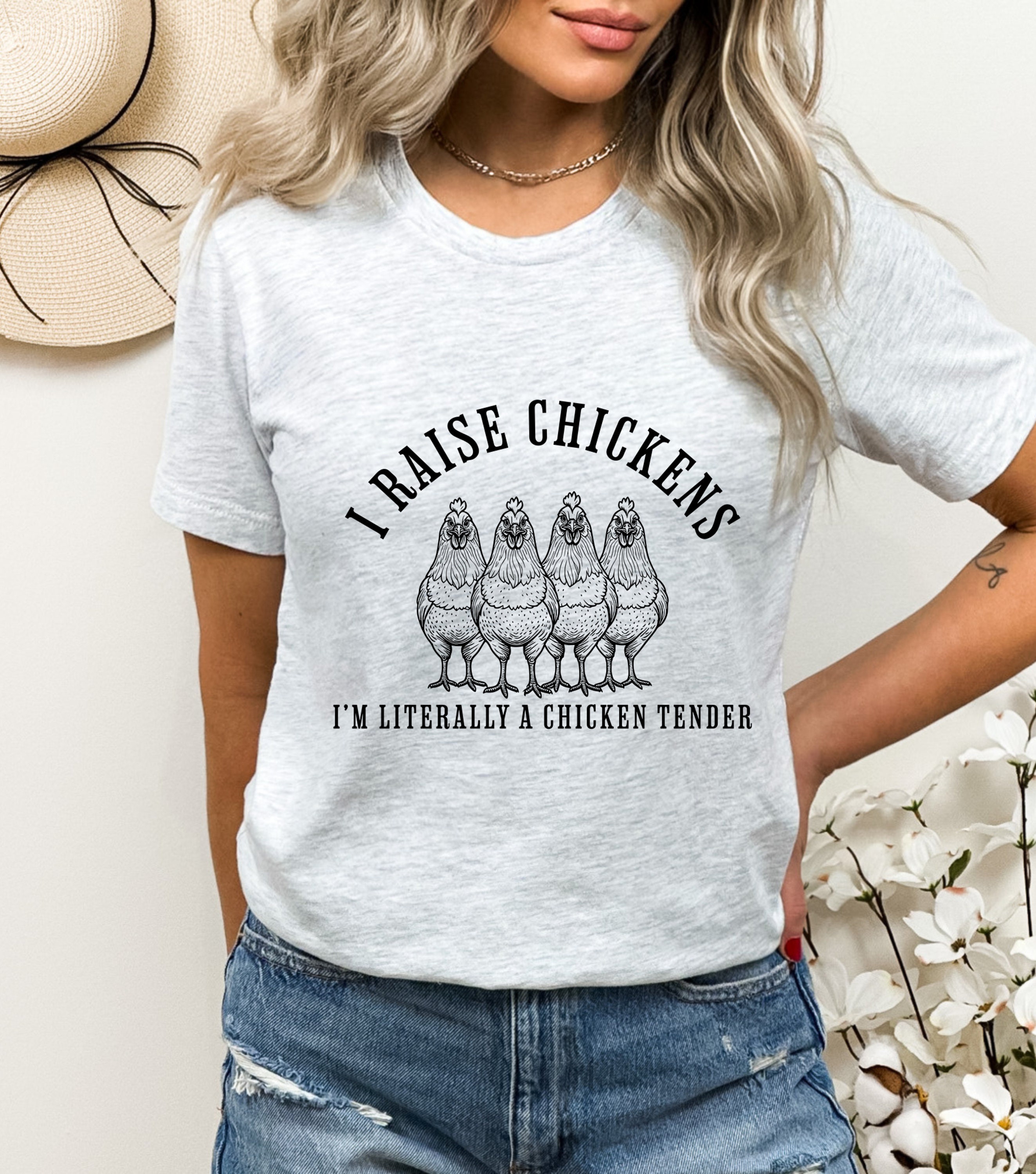 Funny Chicken Shirt Chickens Shirt Chicken Girl Shirt Chicken Lover Tee ...