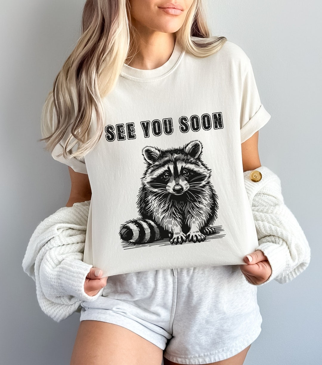 See You Soon Racoon Shirt Racoon Shirt Possum Shirt Funny Meme Shirt ...