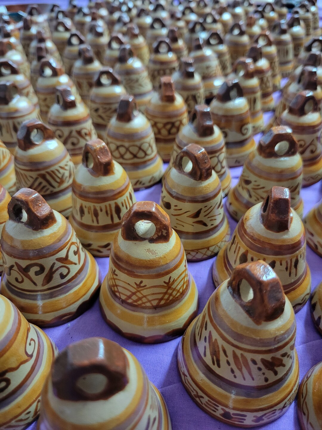 Campana De Barro, Clay Bells Miniature Bell Barro Hand Made in Mexico ...
