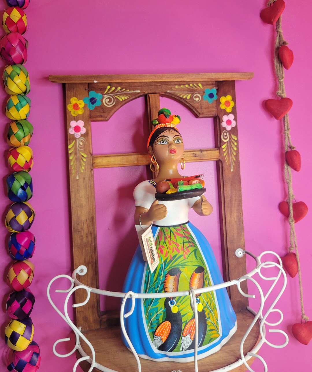 Balcon De Madera, Mexican Balcony, Hand Made, Mexican Home Decor, Hecho ...