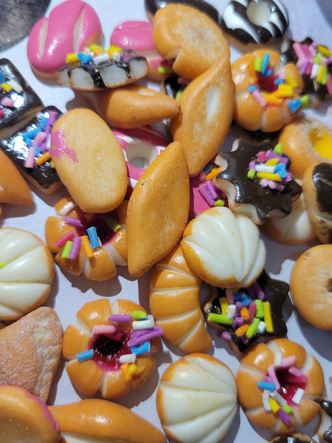 12 Random Miniature Bread Mini Pan Mexicano Mini Ofreda Para Altar Dia ...