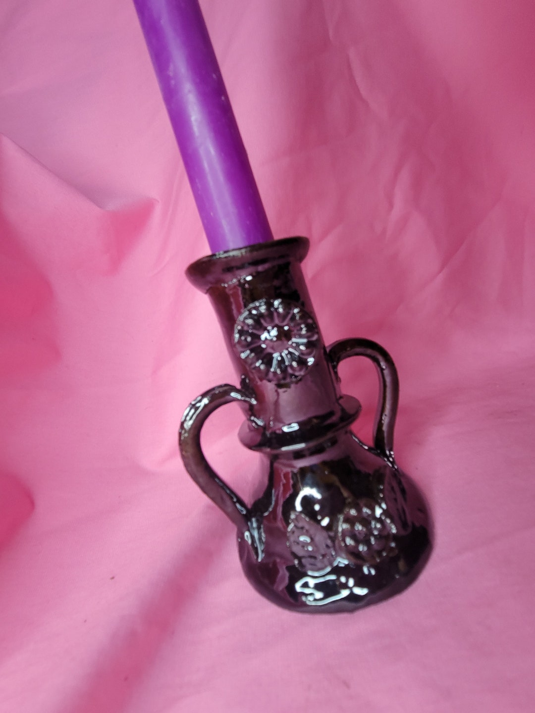 Candelario, Candelabro Avidriado, Hecho En Mexico, Gift, Regalo - Etsy