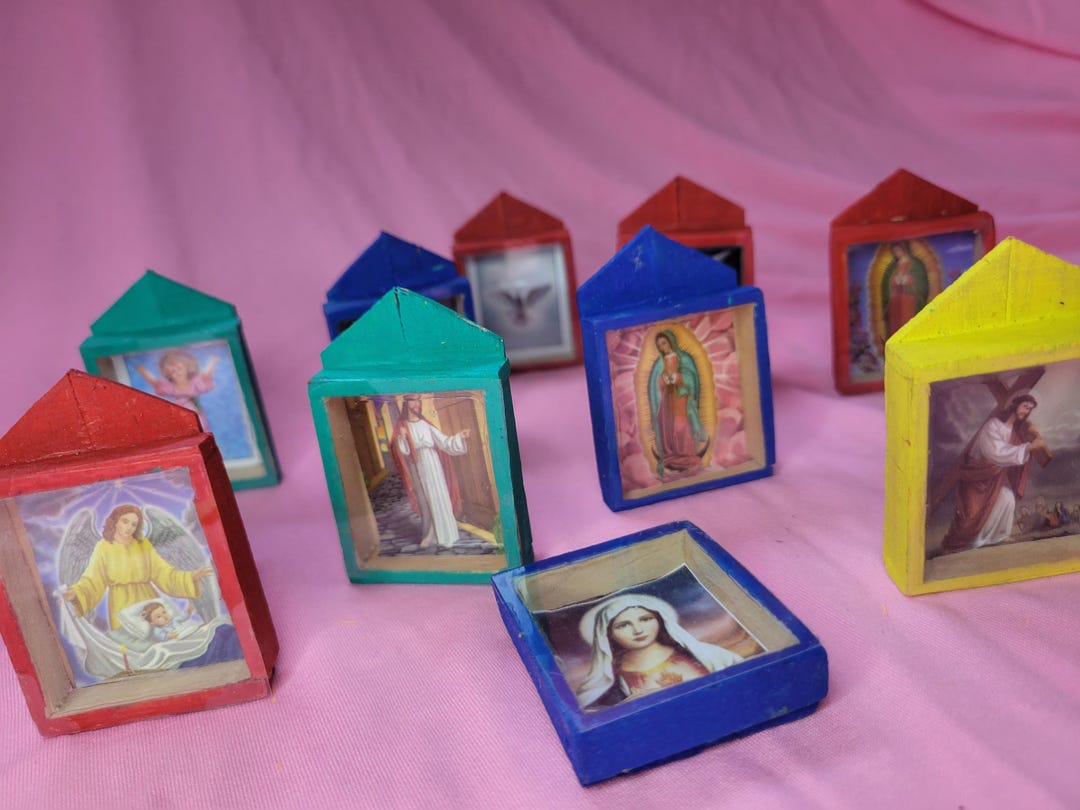Mini Capilla, Milagritos, Catholic, Ofrendas, Mexican, Miniature ...