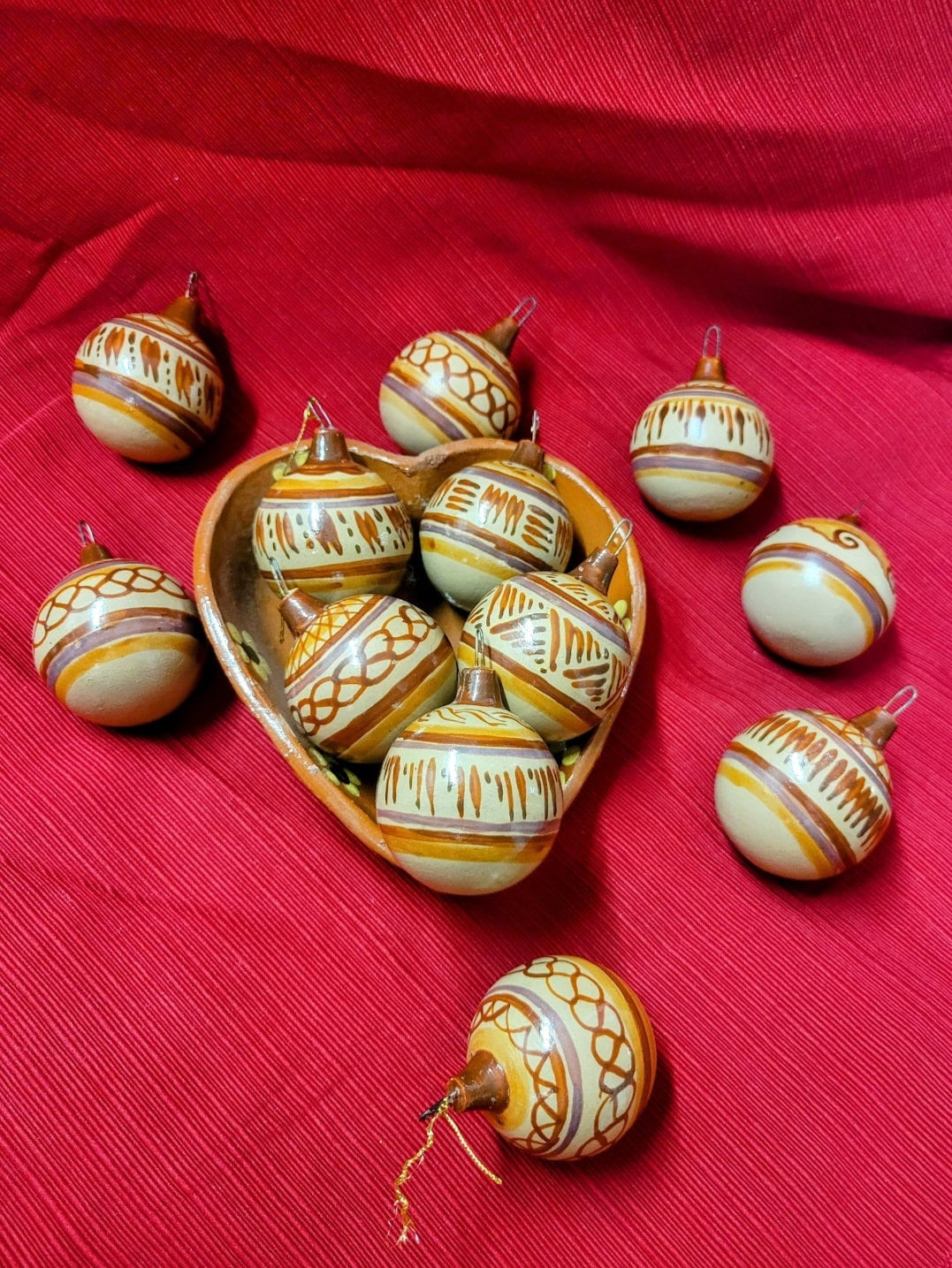 Esferas Mexicanas/ Esferas De Barro/ Esferas Hechas En Mexico/ Mexican ...