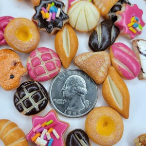 12 Random Miniature Bread Mini Pan Mexicano Mini Ofreda Para Altar Dia ...