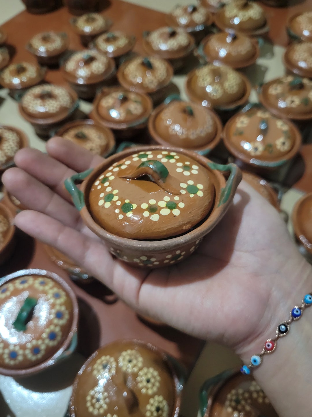 Miniature Clay Pot Cazuela Casuela Mexican Mini Mexican Platos Jarras ...