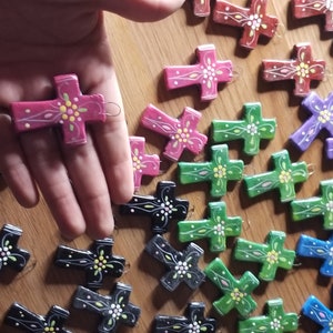 Mini Cruz/ Terra Cotta Cruz De Barro/ Hecha En Mexico / Catholic - Etsy