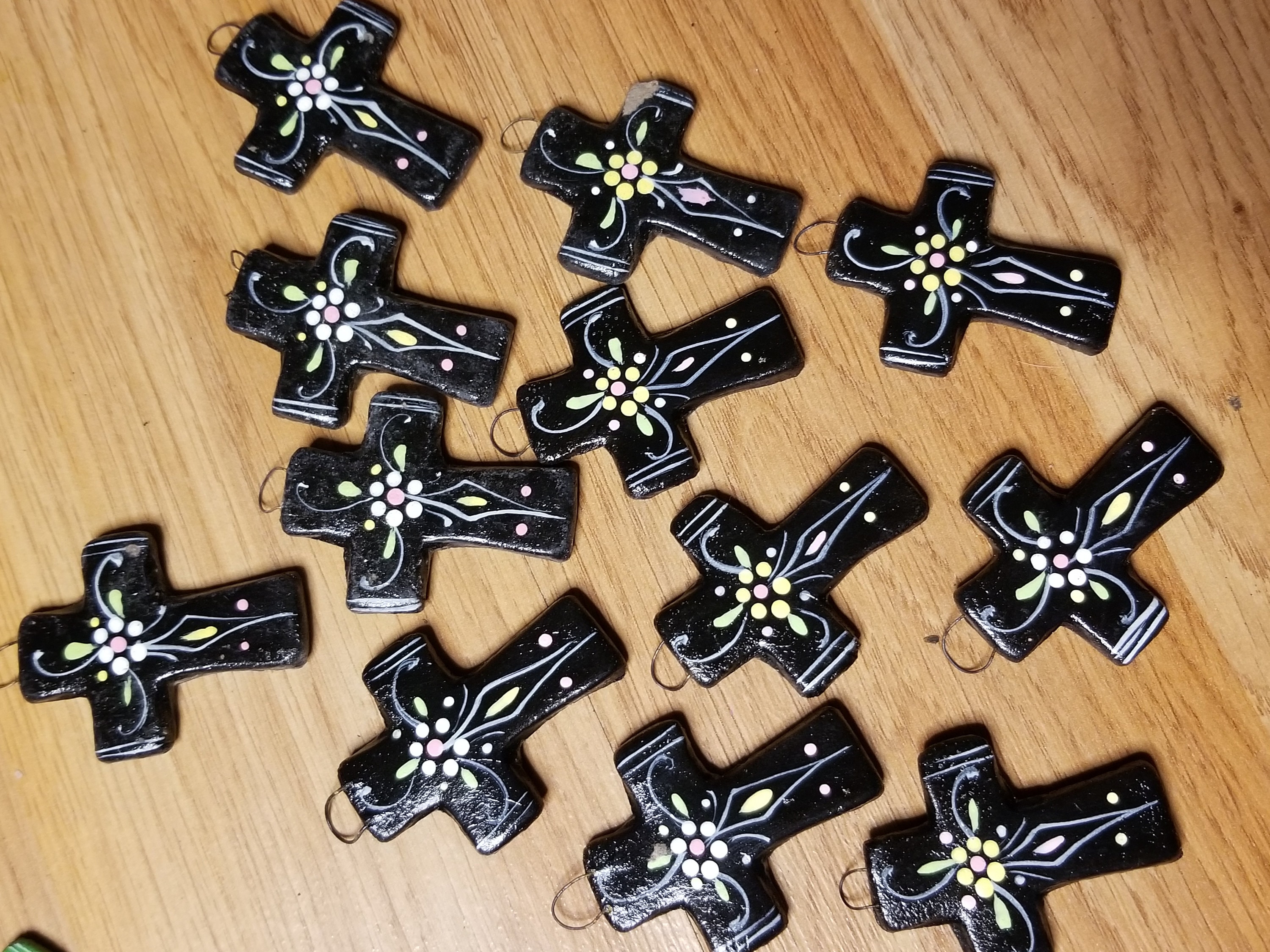 Mini Cruz/ Terra Cotta Cruz De Barro/ Hecha En Mexico / Catholic - Etsy